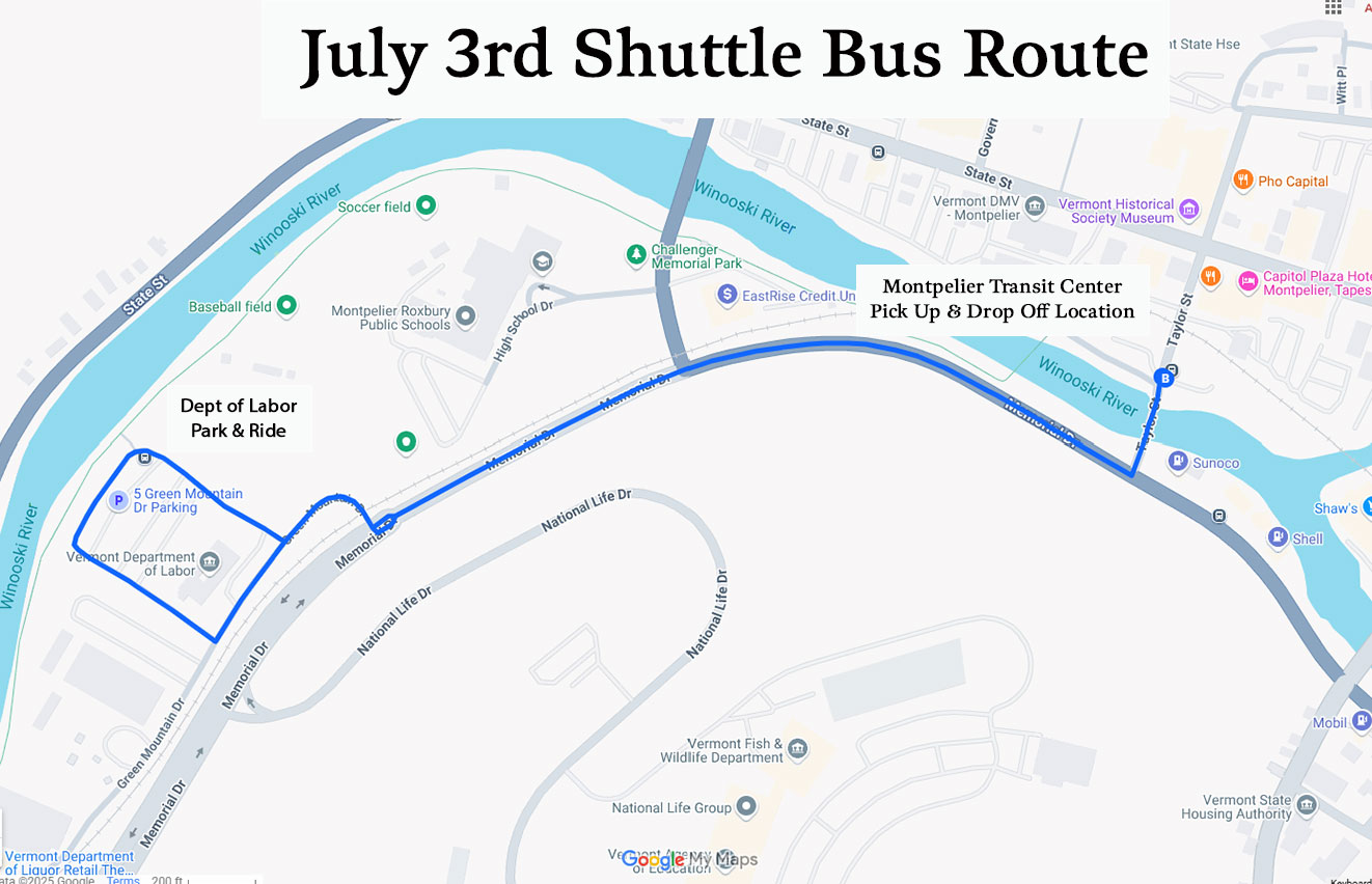 July 3rd Event Details and Logistics